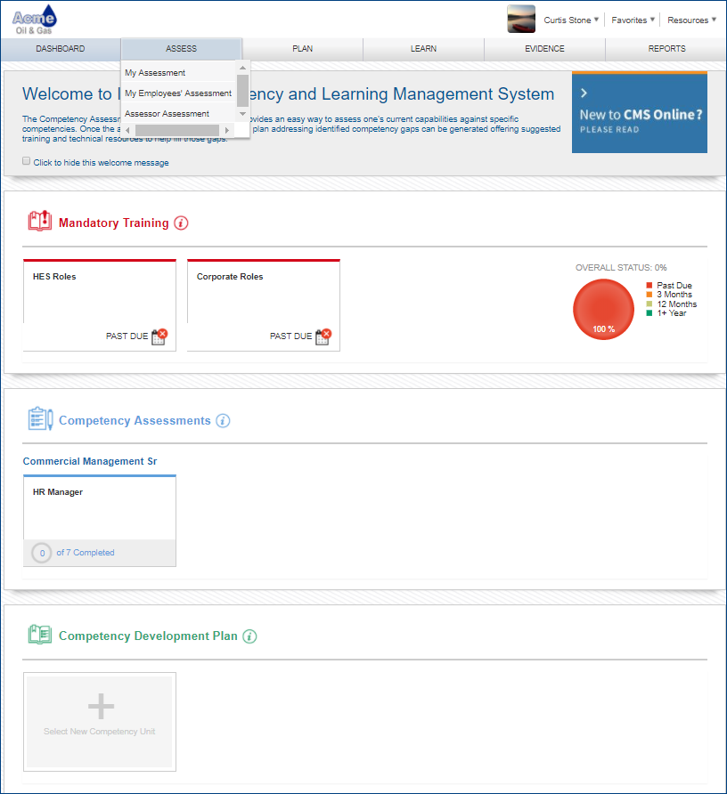 Supervisor Assessment – CMS Online