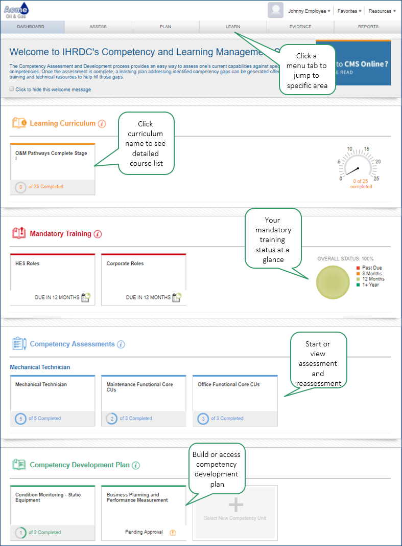 Navigate the CMS Online Dashboard – CMS Online