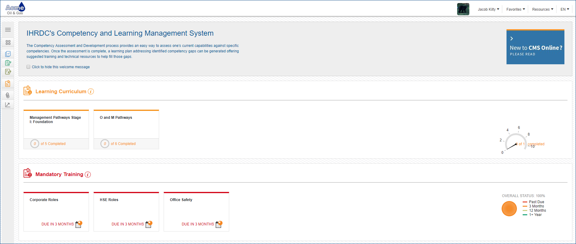 Mandatory Training – CMS Online